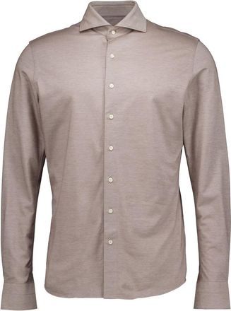 Profuomo Homme, Chemises, Brun, Taille: 2XL Chemise X-Cutaway SF