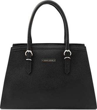 Tuscany Leather TL Bag - Sac à Main en Cuir (Noir)