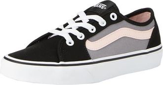Vans Baskets Filmore Decon pour Femme, Gris Pop Noir Rose, 36 EU