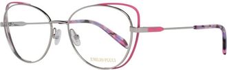 Pucci Femme, Accessoires, Gris, Taille: ONE Size Metal Lunettes Frame