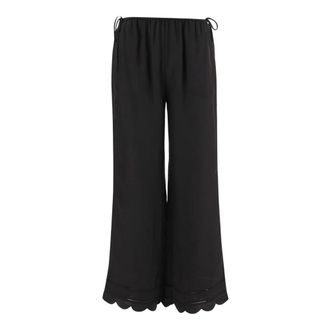 The Garment Weite Hose - - Trousers - Damen - Schwarzk - L