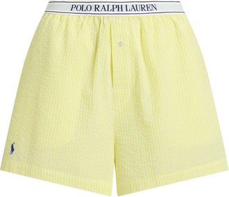 Polo Ralph Lauren Pyjamashorts Scallop Seersucker