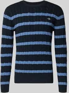 GANT Slim Fit Pullover in Strick-Optik