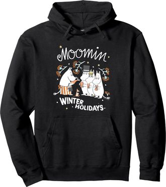 Moomin Mumins Mumins Winterurlaub Moominmamma Heißgetränke Pullover Hoodie
