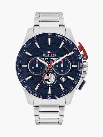 Tommy Hilfiger Montre chronographe en acier inoxydable