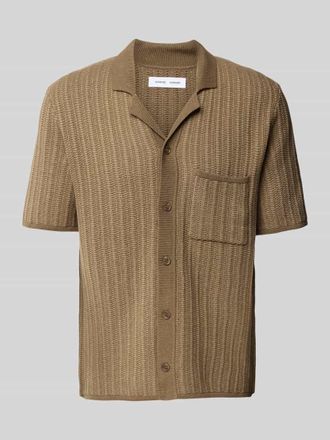 Sams&oslash;e & Sams&oslash;e Relaxed Fit Freizeithemd aus Baumwoll-Woll-Mix Modell SARHYS