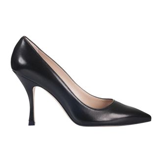 Stuart Weitzman Schwarze Lederpumps - - Shoes - Damen - Schwarzk - 35 EU