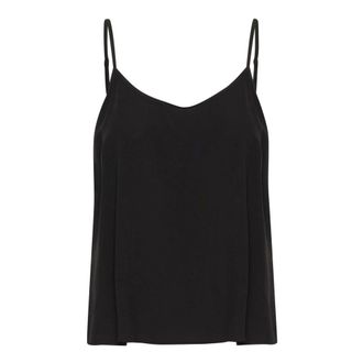 Karen by Simonsen Meteorit Slip Top Bluse - - Tops - Damen - Schwarzk - L