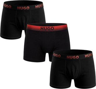 HUGO BOSS Homme, Sous-v&ecirc;tements, Noir, Taille: XL B Trunk 3-Pack