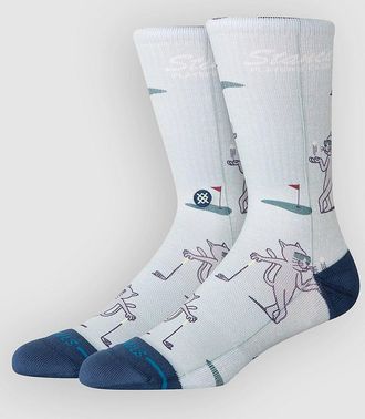 Stance Players Club Crew Socks green