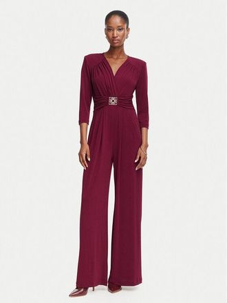 Rinascimento Rinascimento Jumpsuit CFC0131091003 Dunkelrot Regular Fit