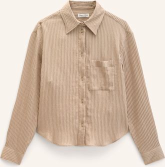Marc O'Polo Marc Opolo Streifenbluse beige