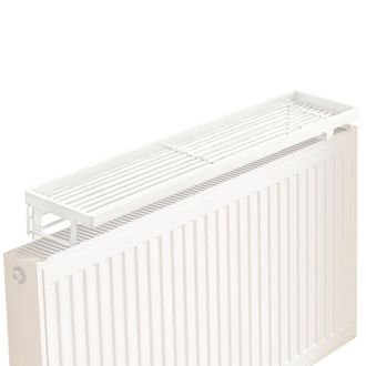 Generic Heizk&ouml;rperabdeckungsregal - Aufbewahrungsregal aus Eisen ohne Bohren, hitzebest&auml;ndige obere Heizk&ouml;rperabdeckung | Stilvoller Organizer f&uuml;r Hotel, Wohn