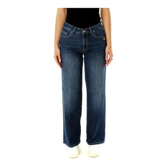 Gang Femme, Jeans, Bleu, Taille: W31 Pantalon &agrave; Jambes Larges