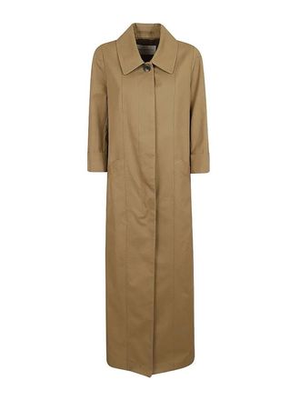 Dries Van Noten Manteau Au Genou - Bleu Clair