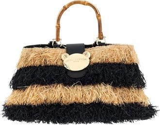 Rue Madam Femme, Sacs, Multicolore, Taille: ONE Size Riad Fringes Basket