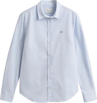GANT Klassisches Stretch Oxford Hemd - - Blouses & Shirts - Damen - Blau - S