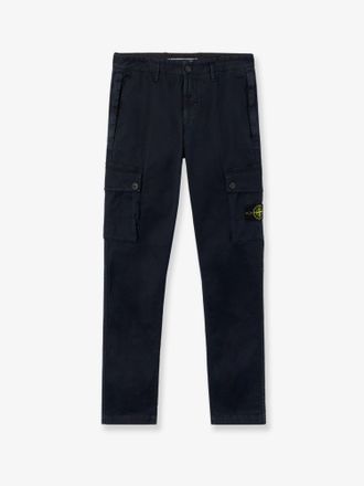 Stone Island Cotton blend cargo trousers - STONE ISLAND - gender_Man