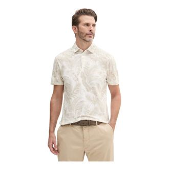 Hackett Polo &agrave; imprim&eacute; feuilles - Homme - Tops - Multicolore - Taille: 2XL