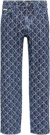 Calvin Klein Jean 90er gerade Logotypé - Blau