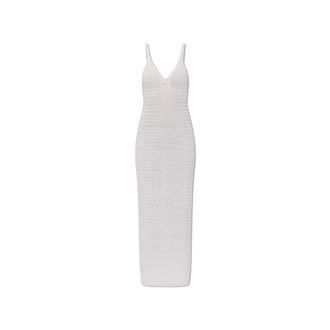 Balmain Tr&auml;gerkleid - - Dresses - Damen - Beige - M