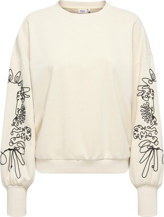 Only Onlbrooke L/S O-Neck Detail SWT