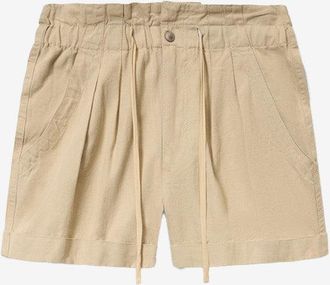 Isabel Marant Short Nirma - Femme - Beige - Taille 34 - Marant &Eacute;toile