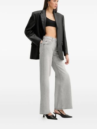 Miss Sixty Jeans mit Logo-Patch - Grau