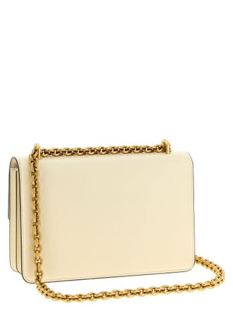 Valentino Garavani Womens White Calfskin Shoulder Bag