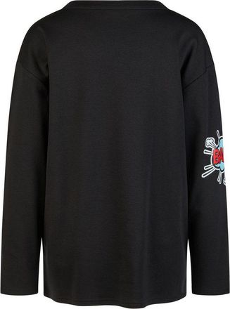 Doris Streich Sweatshirt (1-tlg) mit Badge-Motiven