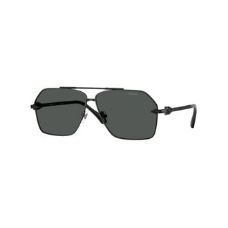 Versace Authentische Premium-Brille mit Top-Qualit&auml;t - - Accessories - Herren - Schwarzk - 63 MM