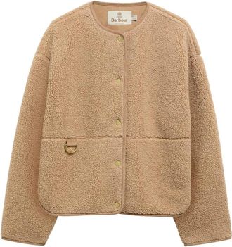 Barbour Veste en polaire Maplewood - Femme - Vestes - Beige - Taille: 40 FR