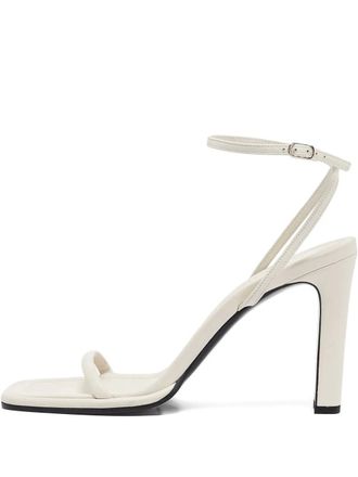 The Row sandales &agrave; talon &eacute;pais 100 mm - Blanc