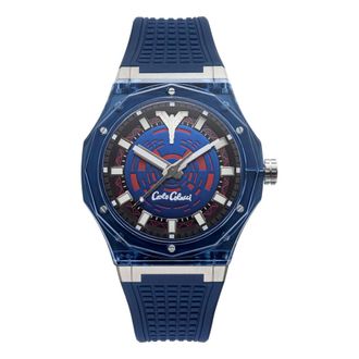Carlo Colucci Montre &agrave; quartz - Homme - Accessoires - Bleu - Taille: ONE Size
