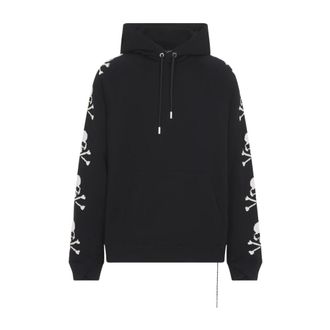 MASTERMIND WORLD Overlapping Hoodie - - Sweatshirts & Hoodies - Herren - Schwarzk - M