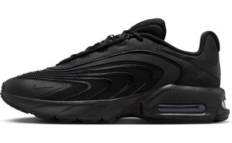 Nike Nike Herren AIR MAX FIRE Sneaker, Black/Black/White, 44.5 EU