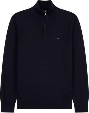 Eden Park Pull col montant zipp&eacute;e en laine m&eacute;lang&eacute;e