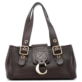 Chlo&eacute; Pre-owned Leder totes - - Pre-owned - Damen - Braun - ONE SIZE