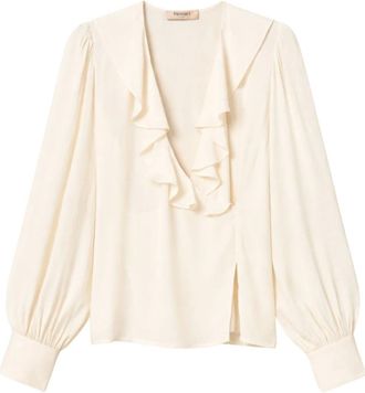 Twinset Femme, Blouses et Chemises, Beige, Taille: 40 FR Blouse