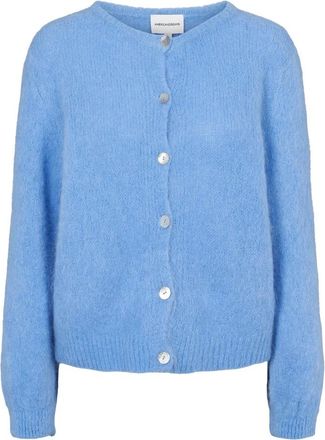 Americandreams Americandreams, Femme, Pulls, Bleu, Taille: 44 FR Susan Alpaca Cardigan
