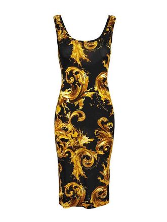 Versace Jeans Couture Robe Courte - Noir
