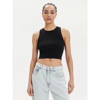 Vero Moda Top Ginny 10300339 Schwarz Slim Fit