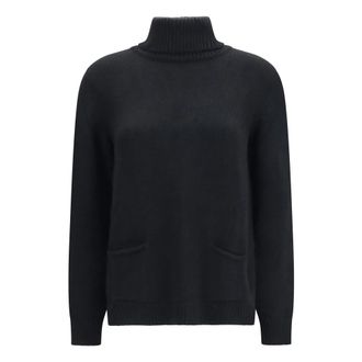 adidas by Stella McCartney Rollkragenpullover - - Knitwear - Herren - Schwarzk - S