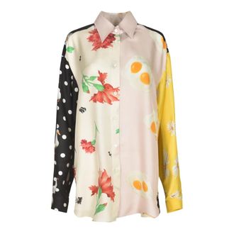 Moschino Shirt - - Blouses & Shirts - Damen - Mehrfarbig - S