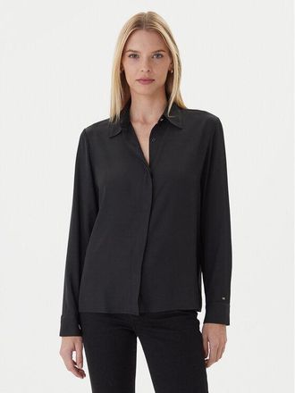 Tommy Hilfiger Hemd WW0WW46597 Schwarz Regular Fit