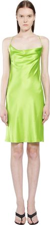 Saint Laurent Backless Cowl Dress