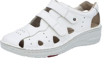 Berkemann Tec-Pro-Larena Berufsschuh für Damen mit Wechselfußbett und Neoprene-Polster, Arbeitsschuh Küchenschuh Arztschuh Praxisschuh weiß