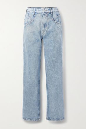 Isabel Marant Jean Large Taille Haute Nadege - Bleu
