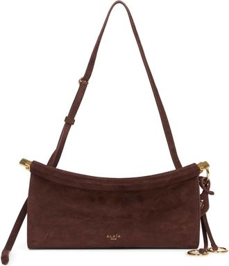 Alaia Femme, Sacs, Brun, Taille: ONE Size Le Click East West Small Bag