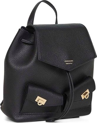 Ferragamo Harley Backpack - Black
